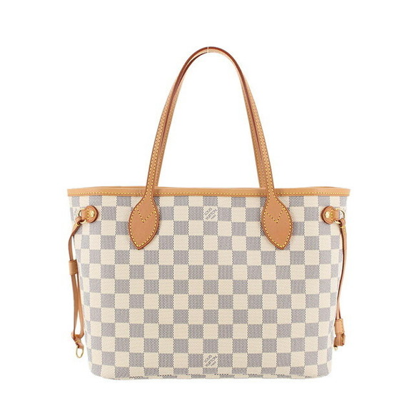 Louis Vuitton | Bags | Louis Vuitton Damier Azur Neverfull Pm Model ...